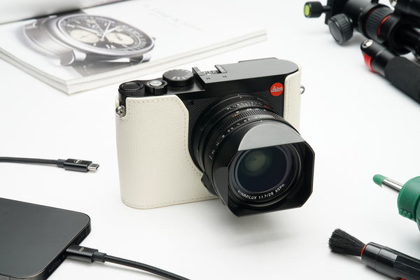 Martinduke epsom leather half case for Leica Q3 – TP ORIG