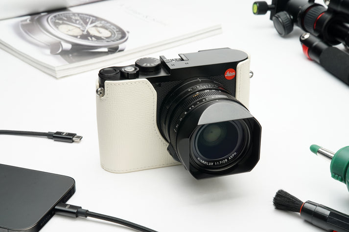 Martinduke epsom leather half case for Leica Q3 – TP ORIG